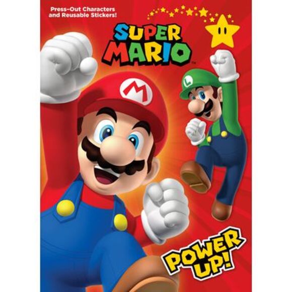 random house | Other | Super Mario Power Up Nintendor Pressout ...